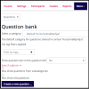 Question bank and Quiz activity - Moodle