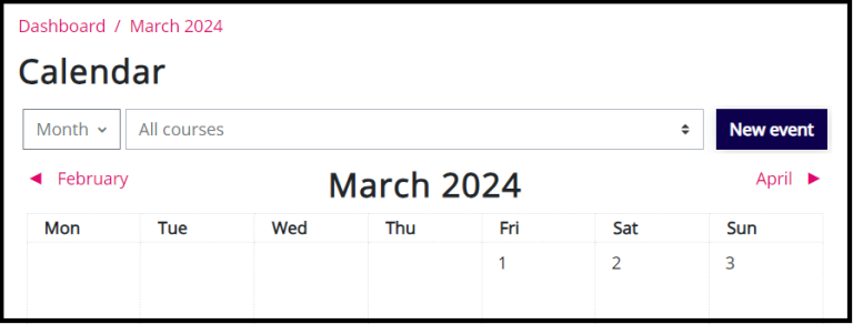 Date settings for activities - Moodle